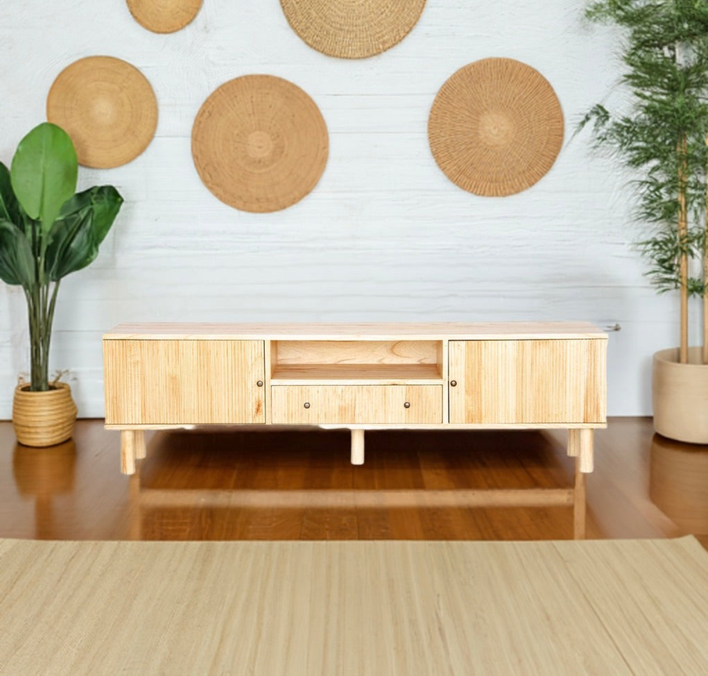 Monroe - 2 Door 1 Drawer Natural | Entertainment Unit | On Sale Now – Ochoco Pty Ltd